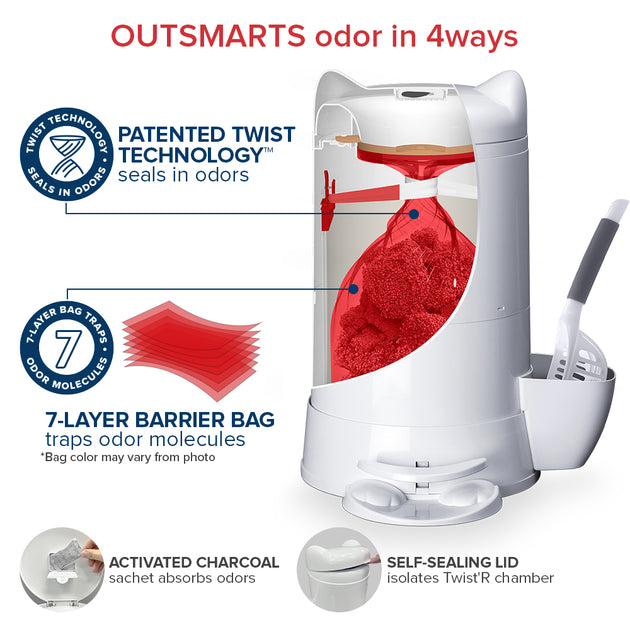 Multi kitty TWIST'R® Cat – Red Rocket