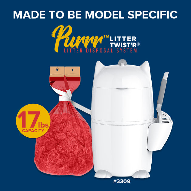Refill Bags for PURRR and Litter TWIST'R® – Red Rocket